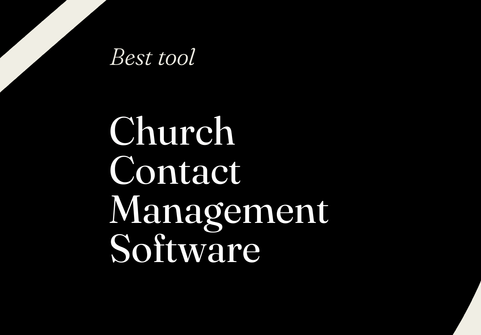 2026's Best Church Contact Management Software Rankings - The Lead Pastor