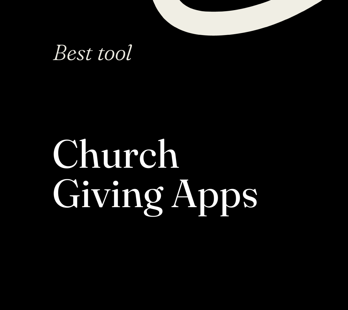 2026's Top Church Giving Apps: Ranked and Reviewed - The Lead Pastor