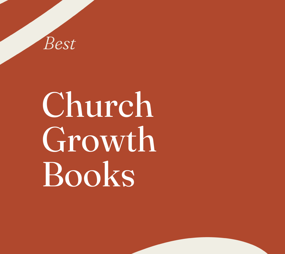 14 of the Best Church Growth Books of 2026