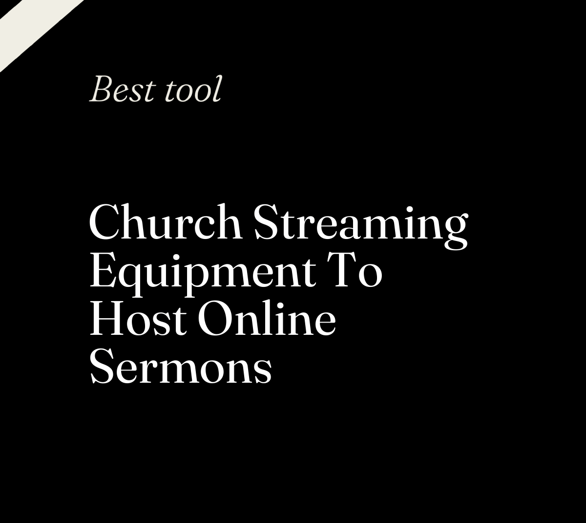 19 Best Church Streaming Equipment For Services in 2026