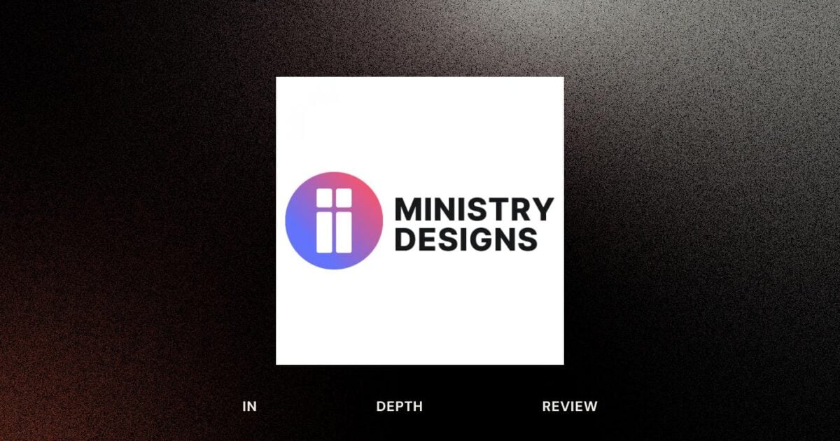 Ministry Designs Review: Pros, Cons, Features & Pricing