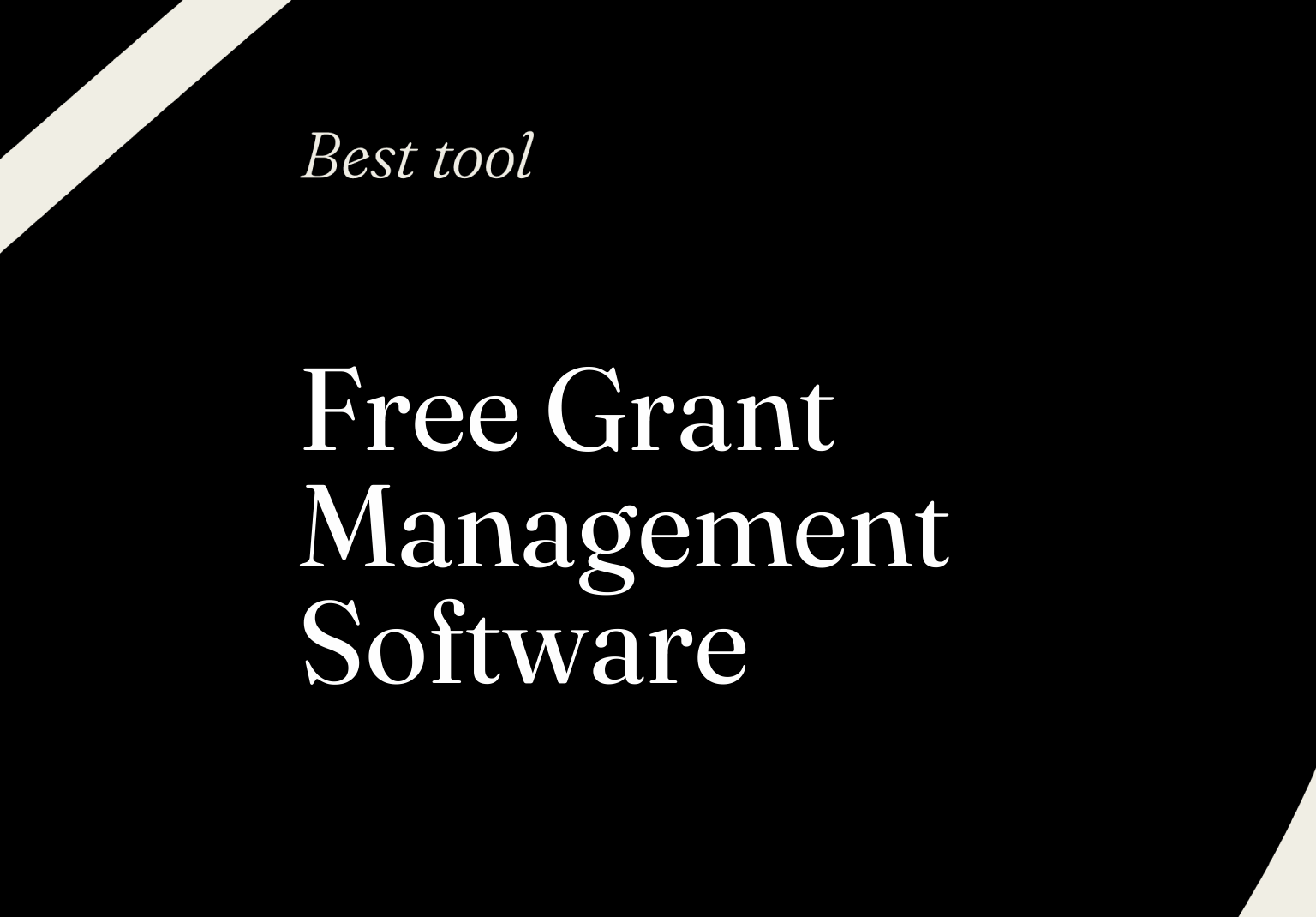 11 Best Free Grant Management Software Reviewed in 2026