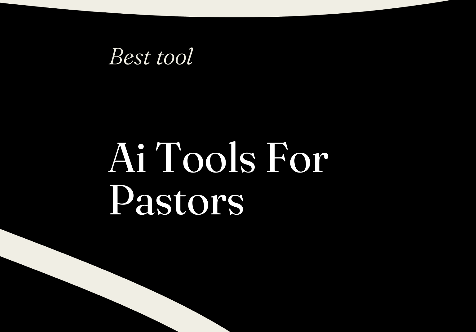 23 AI Tools for Pastors in 2026