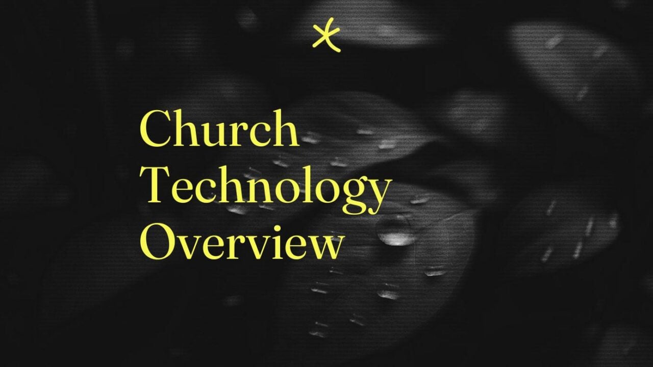 Kirchentechnologie Archives - The Lead Pastor