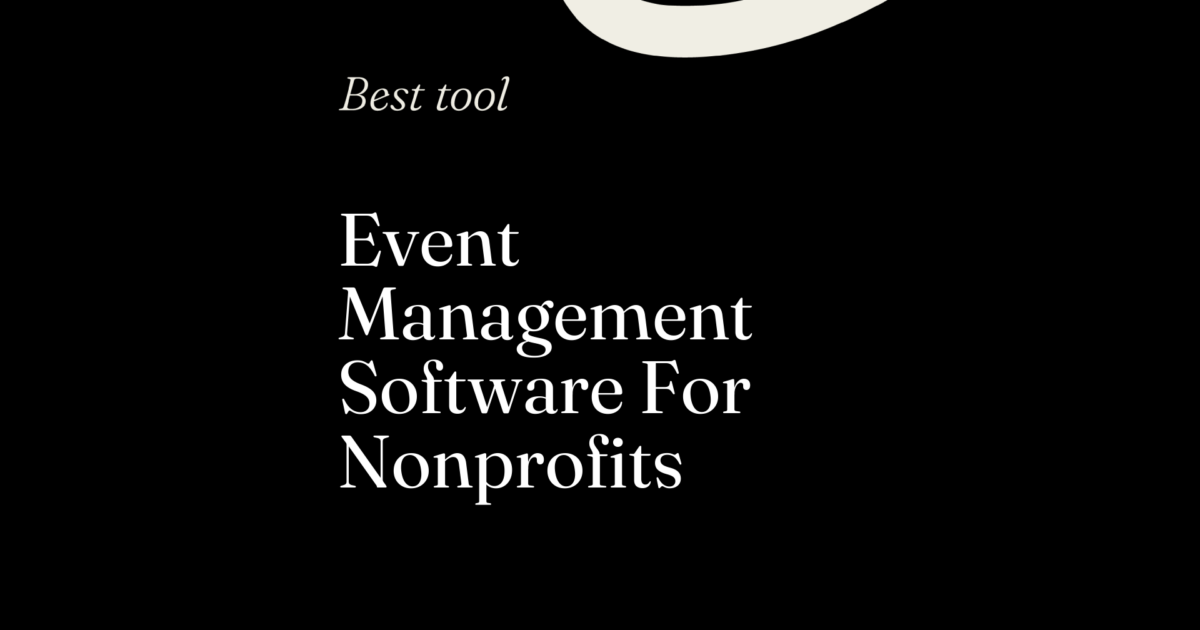 10 Best Event Management Software for Nonprofits for 2026